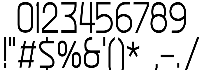 Ekela Light Condensed Font - FFonts.net