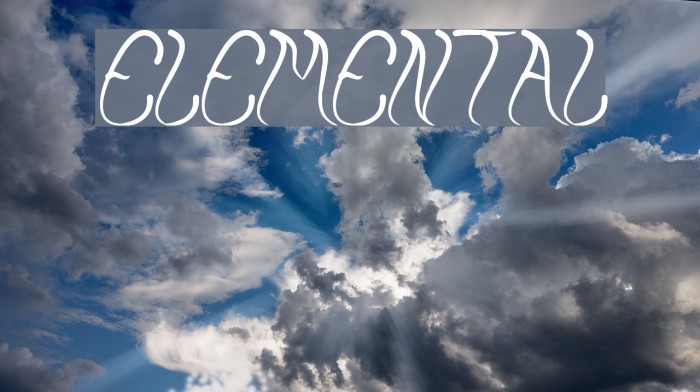 ELEMENTAL Font - FFonts.net