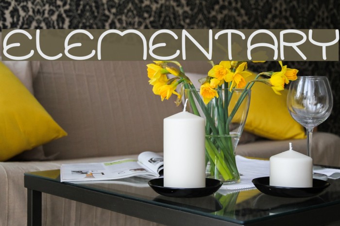 ELEMENTARY Font - FFonts.net