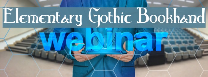 Elementary Gothic Bookhand Font - FFonts.net
