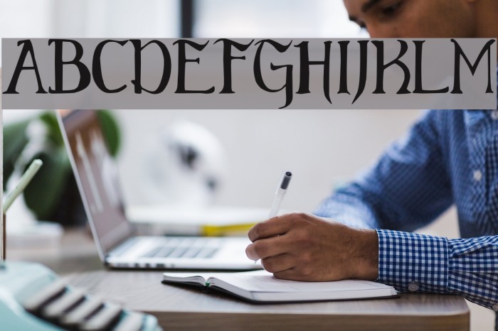 Elementary Gothic Font - FFonts.net