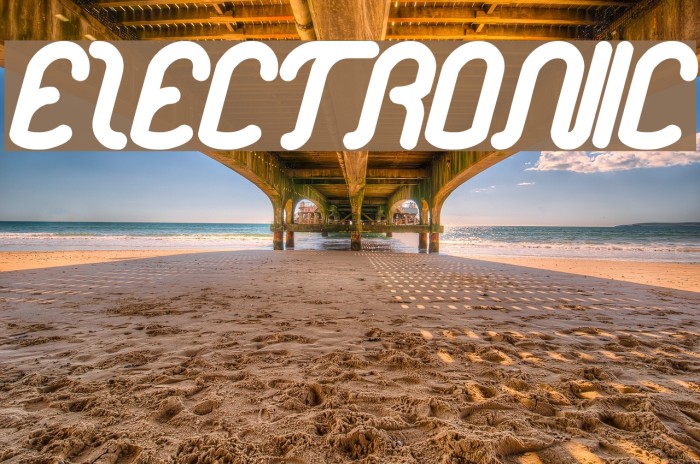 electronic Font - FFonts.net