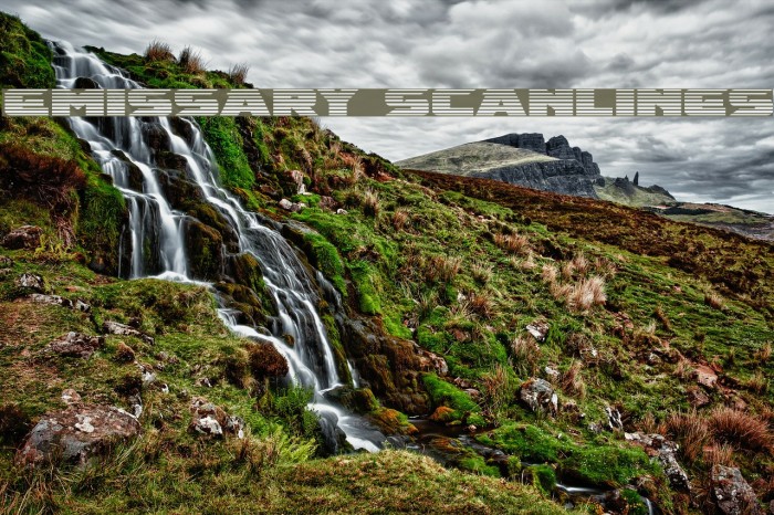 Emissary Scanlines Font - FFonts.net
