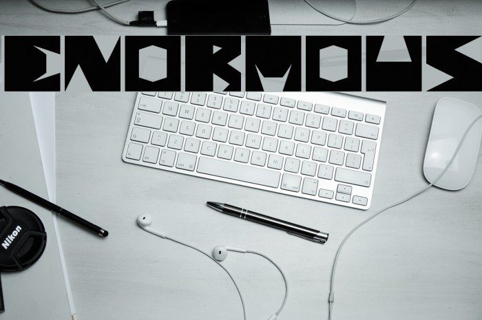 enormous Font - FFonts.net