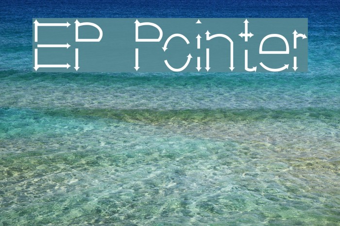 EP Pointer Font - FFonts.net