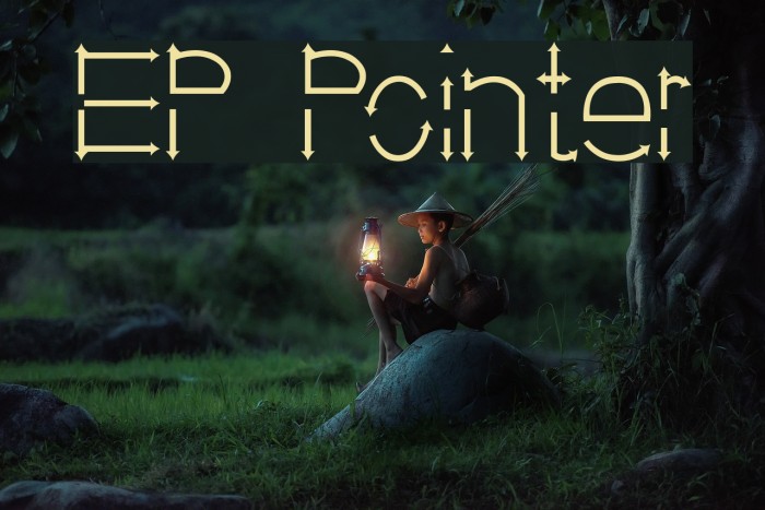EP Pointer Font - FFonts.net