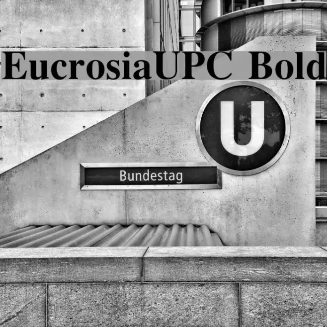 EucrosiaUPC Bold Font | Free Download (TTF/OTF) | FFonts.net
