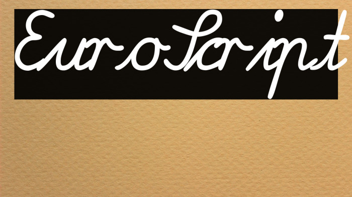 EuroScript Font - FFonts.net