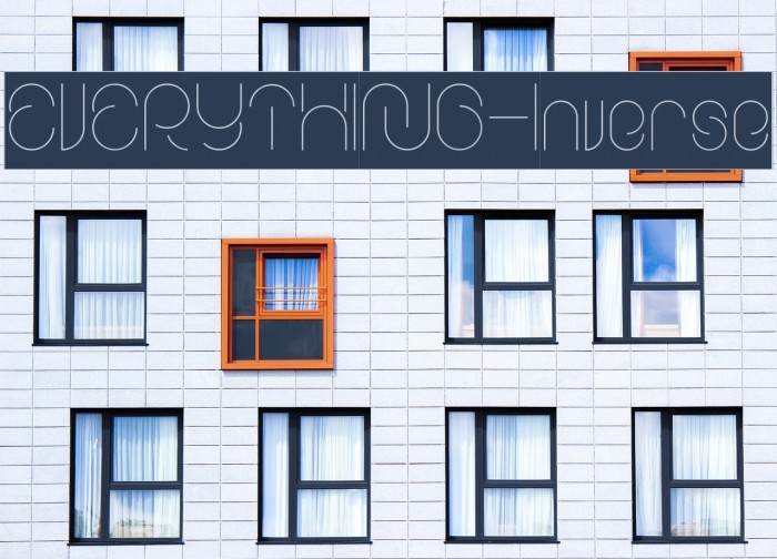 EVERYTHING-Inverse Font - FFonts.net