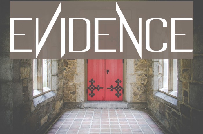 Evidence Font - FFonts.net