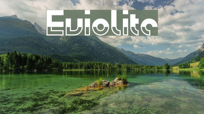 Eviolite Font - FFonts.net