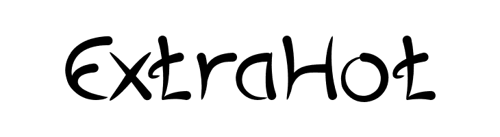 ExtraHot Font - FFonts.net