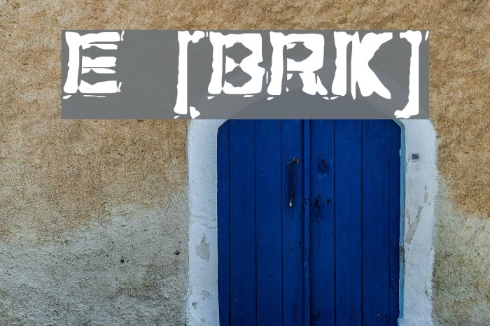 Extraction [BRK] Font - FFonts.net