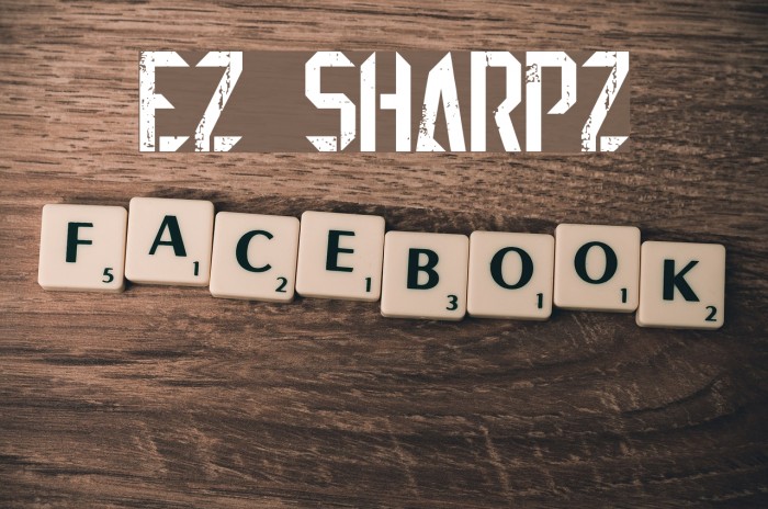 EZ Sharpz Font - FFonts.net