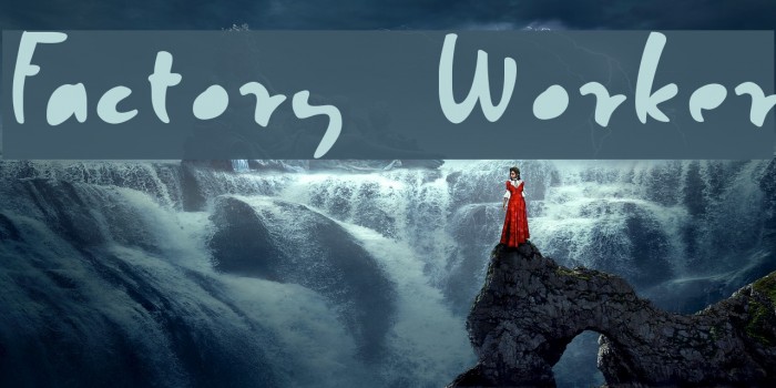 Factory Worker Font - FFonts.net