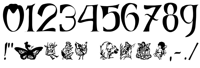 Fairies Revealed Font - FFonts.net