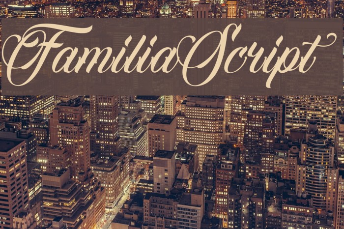FamiliaScript Font - FFonts.net