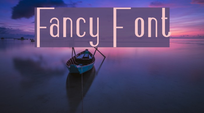 Fancy Font - FFonts.net