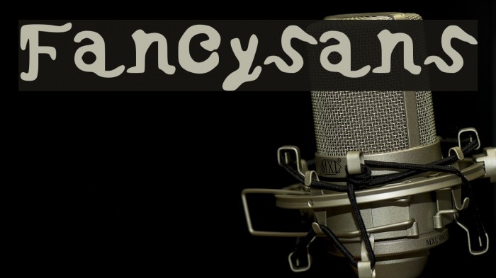 Fancy_sans Font - FFonts.net