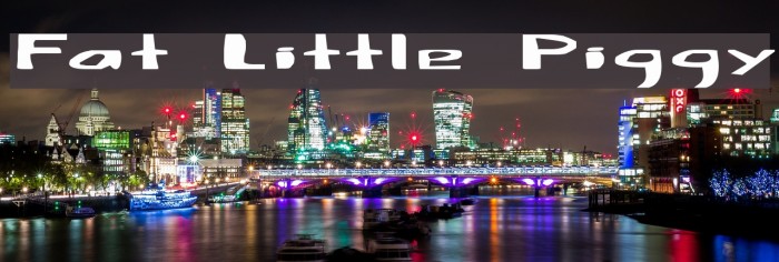 Fat Little Piggy Font - FFonts.net