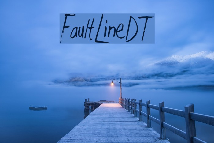 FaultLineDT Font - FFonts.net