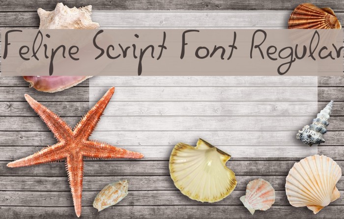Felipe Script Font Regular Font - FFonts.net
