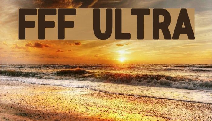 FFF Ultra Font - FFonts.net
