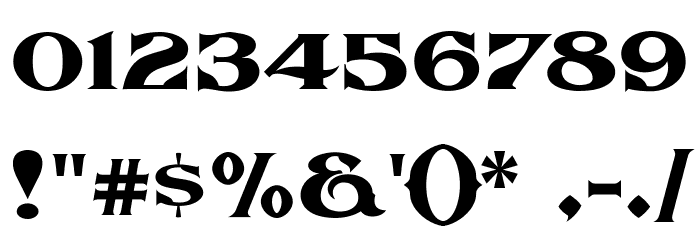 FHA Eccentric French Normal Font - FFonts.net