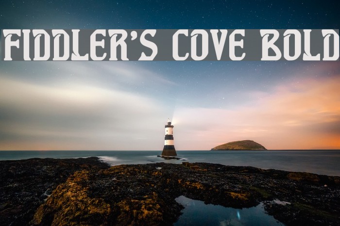 Fiddler's Cove Bold Font - FFonts.net