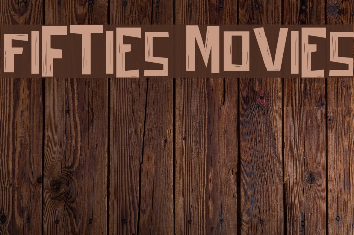 Fifties Movies Font - FFonts.net