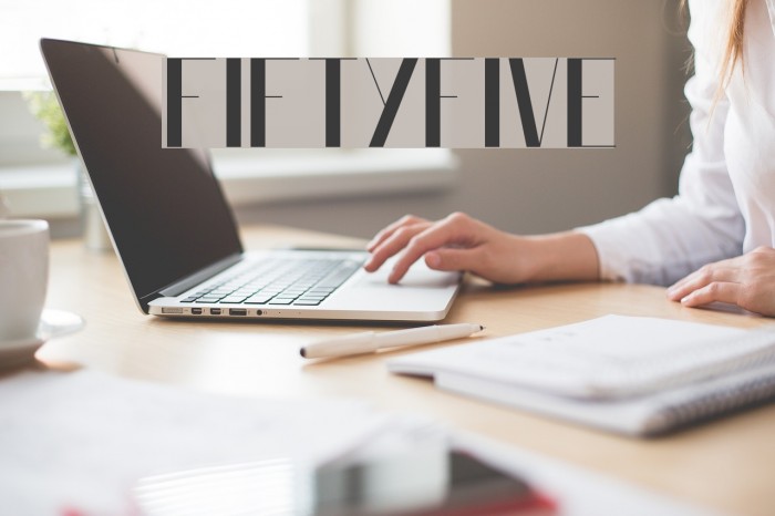FiftyFive Font - FFonts.net