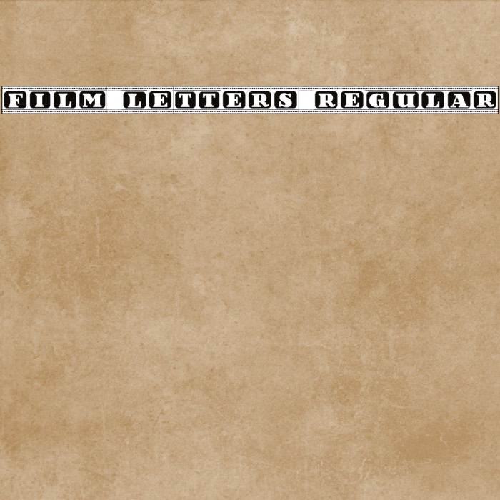 Film Letters Regular Font - FFonts.net