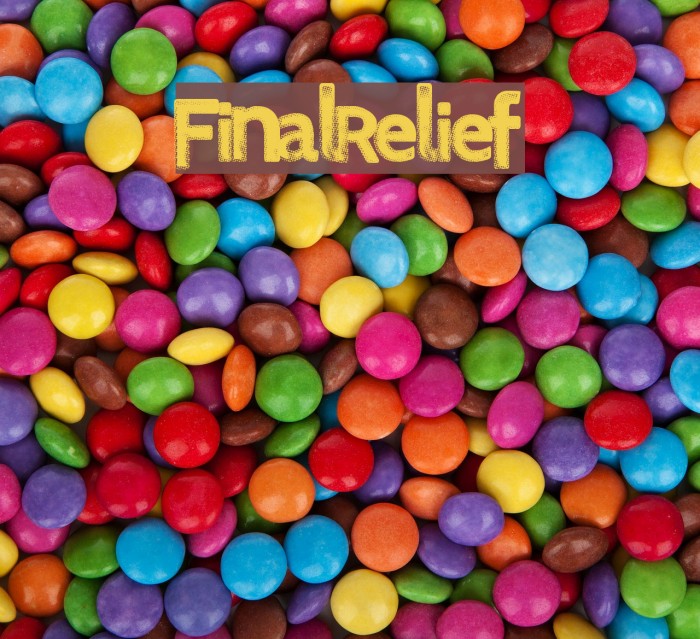 FinalRelief Font - FFonts.net