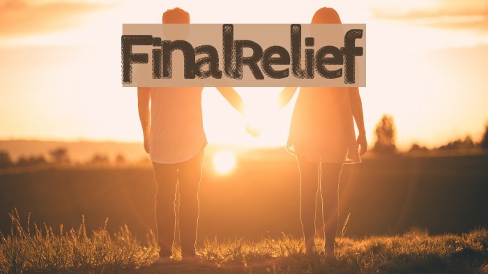 FinalRelief Font - FFonts.net