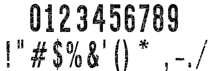 Fine Eroded Font - FFonts.net