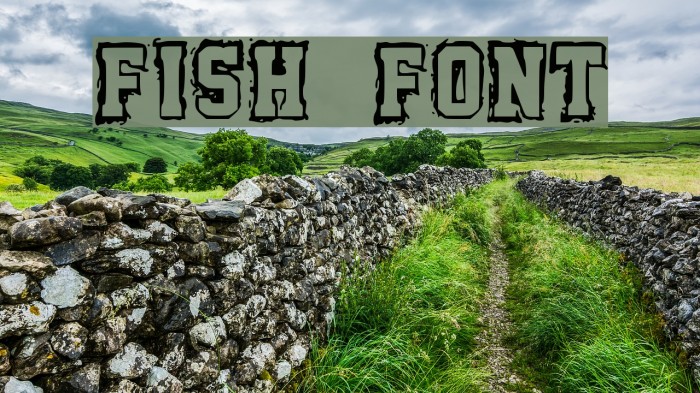 Fish Font - FFonts.net