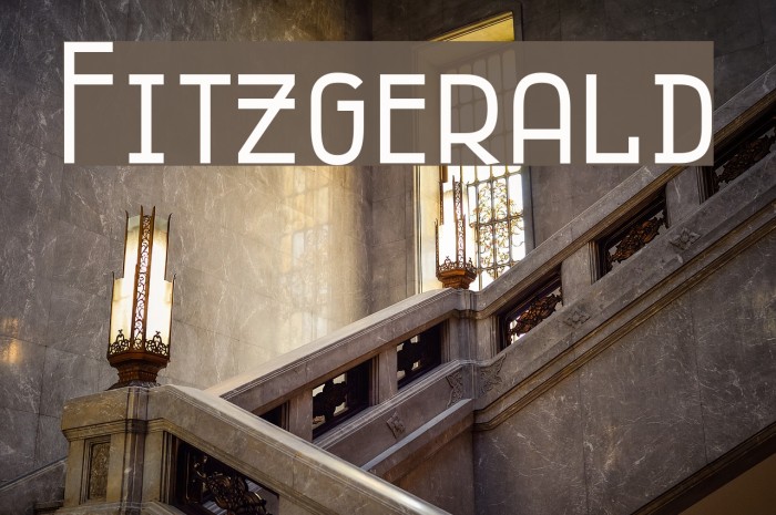 Fitzgerald Font - FFonts.net