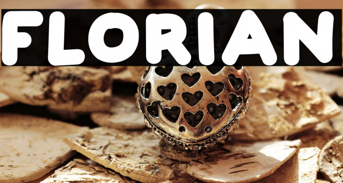 FLORIAN Font - FFonts.net