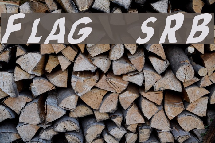 Flag [sRB] Font - FFonts.net