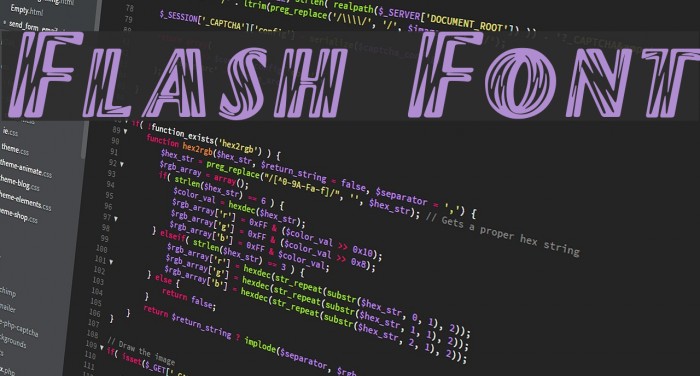 Flash Font - FFonts.net