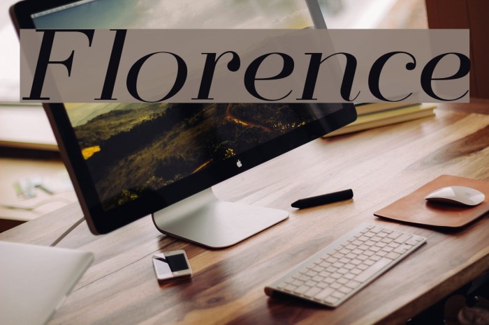 Florence Font - FFonts.net