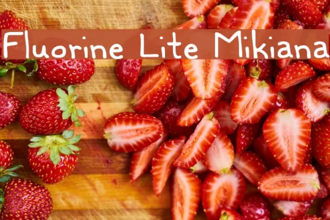 Fluorine Lite Mikiana Font | Free Download (TTF/OTF) | FFonts.net