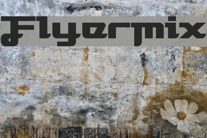 Flyermix Font - FFonts.net