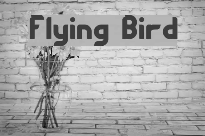 Flying Bird Font | Free Download (TTF/OTF) | FFonts.net