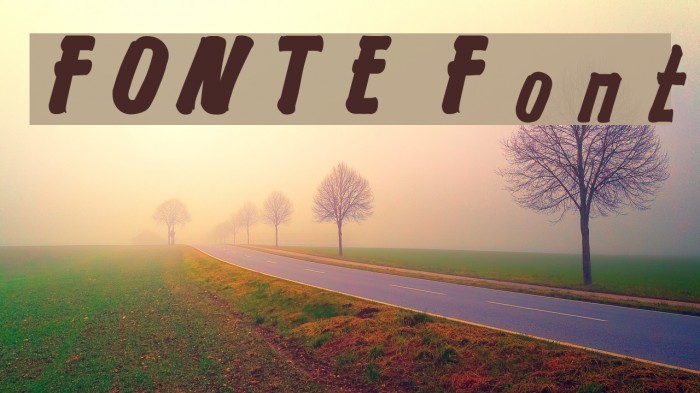 FONTE Font - FFonts.net