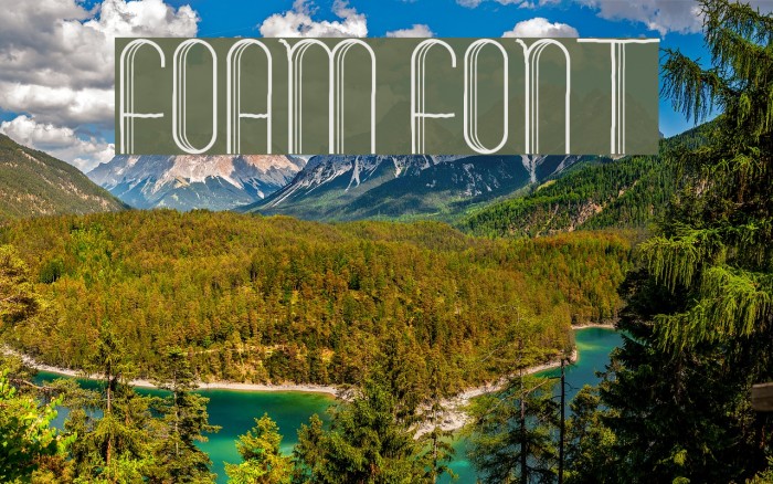 Foam Font - FFonts.net