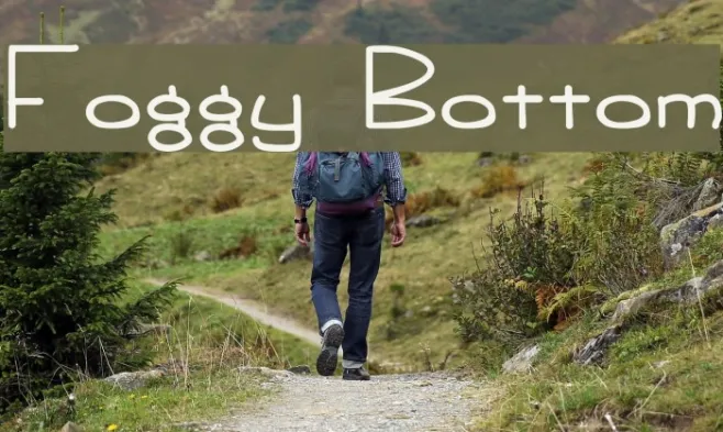 Foggy Bottom Font | Free Download (TTF/OTF) | FFonts.net