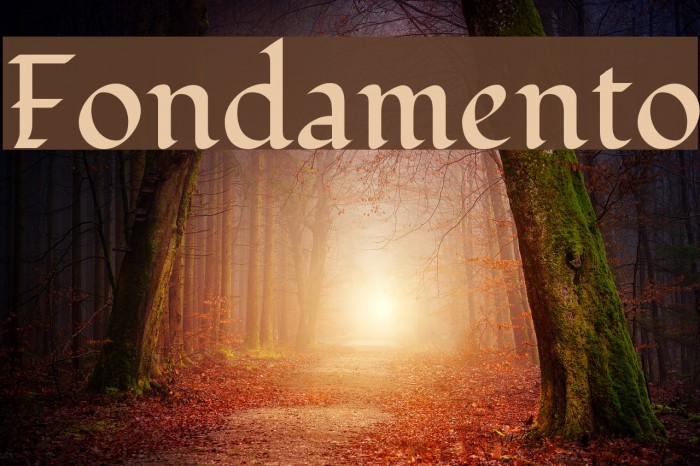 Fondamento Font - FFonts.net