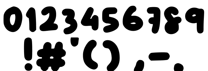 Font Mustika Bold Regular Police - FFonts.net