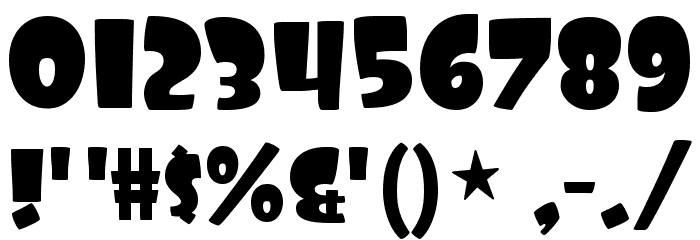 Foo-Regular Font - FFonts.net